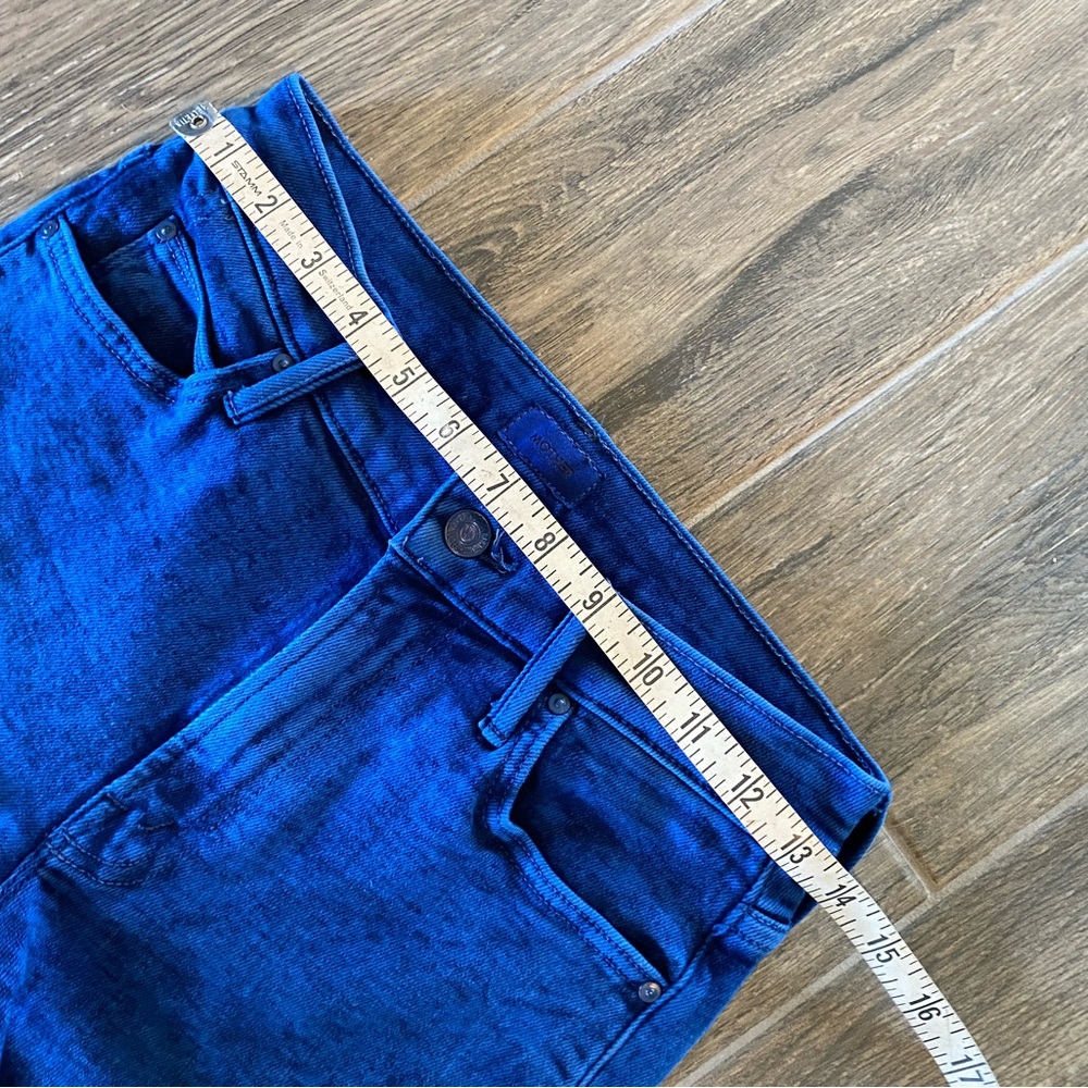 Mother The Rascal Ankle Fray Deep Ultra Marine Size 26 - Gem